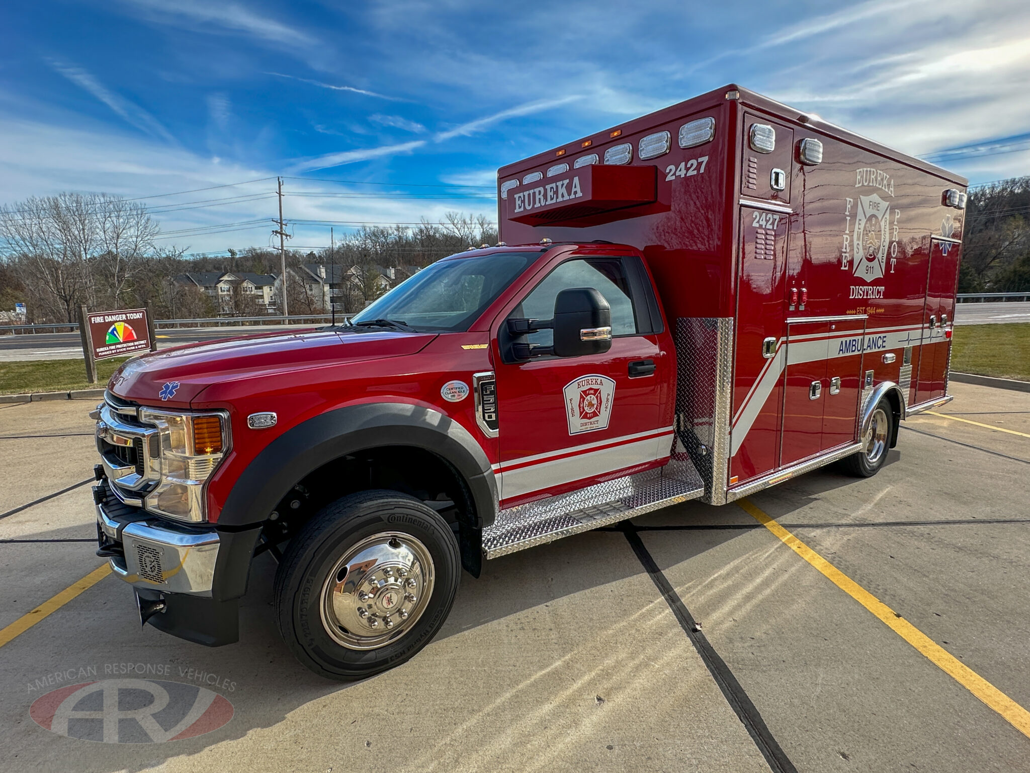 2022 Eureka Fire Protection District Ford Type I AEV Traumahawk Custom ...