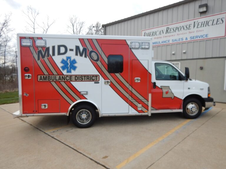 2023 Mid MO Ambulance District AEV Traumahawk Chevrolet Type III Custom Remounted Ambulance ...