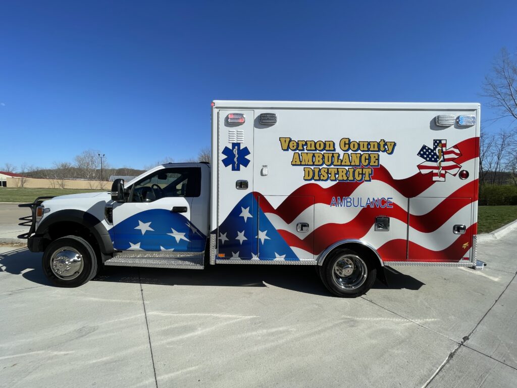 2023 Vernon County Ambulance District AEV Traumahawk Custom Remounted ...