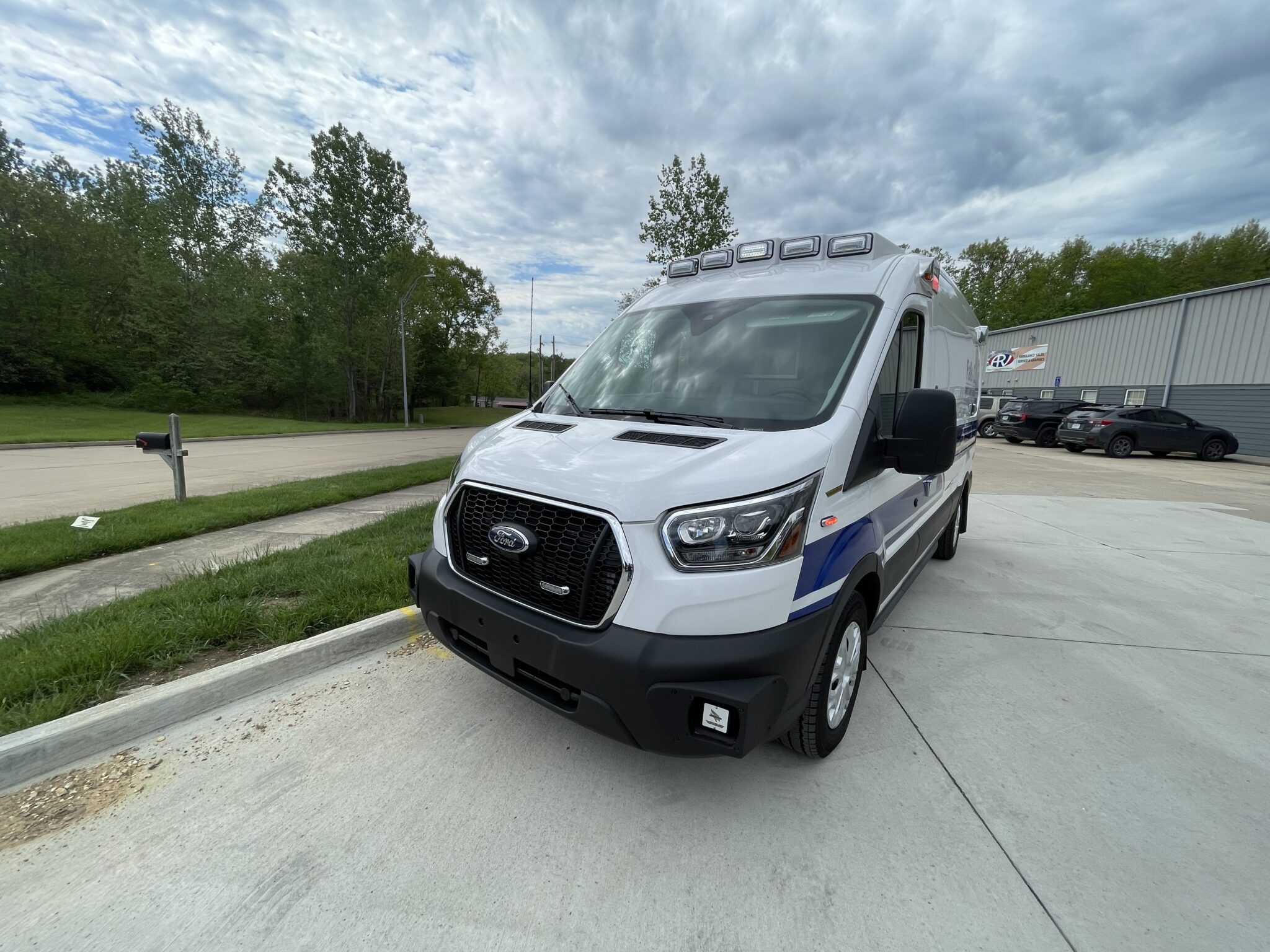 2023 Falls City Volunteer Ambulance Ford Type II AEV Custom Ambulance ...