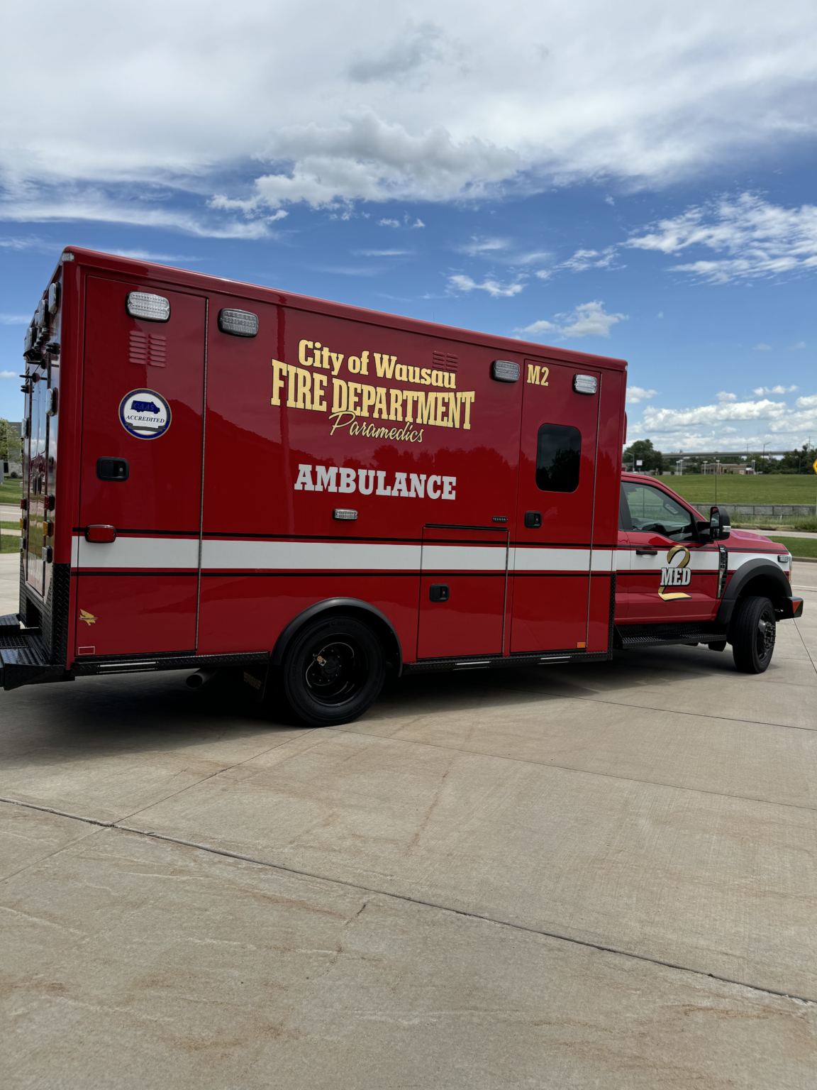 2023 Wausau Fire Department Ford Type I AEV Traumahawk Custom Ambulance ...