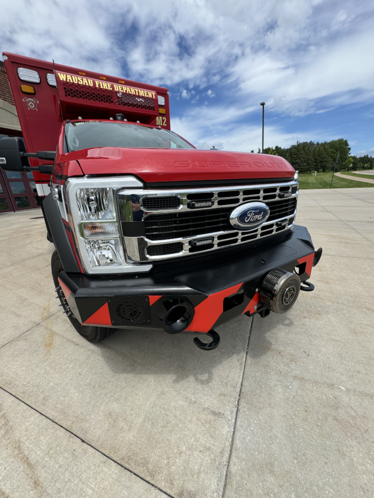 2023 Wausau Fire Department Ford Type I AEV Traumahawk Custom Ambulance ...