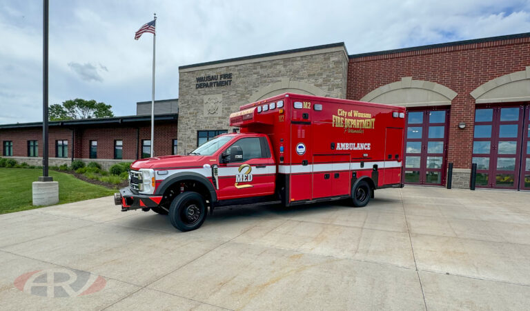 2023 Wausau Fire Department Ford Type I AEV Traumahawk Custom Ambulance ...