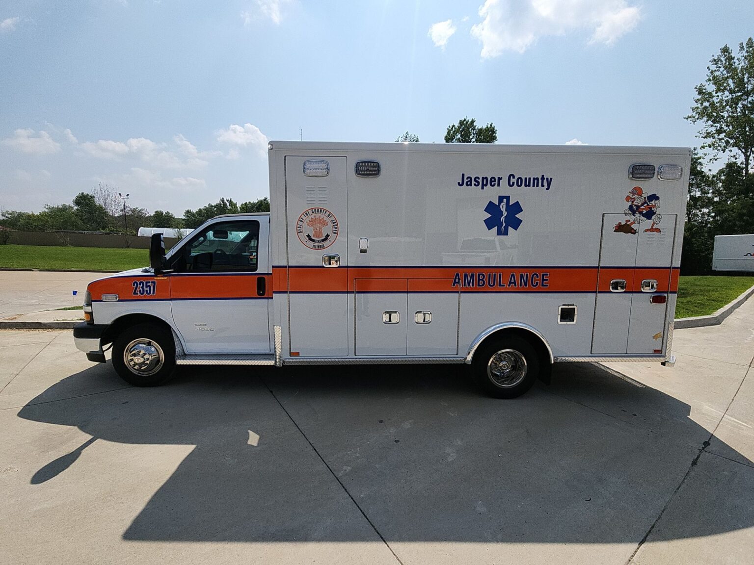 2023 Jasper County Ambulance Service AEV Traumahawk Chevrolet Type III ...