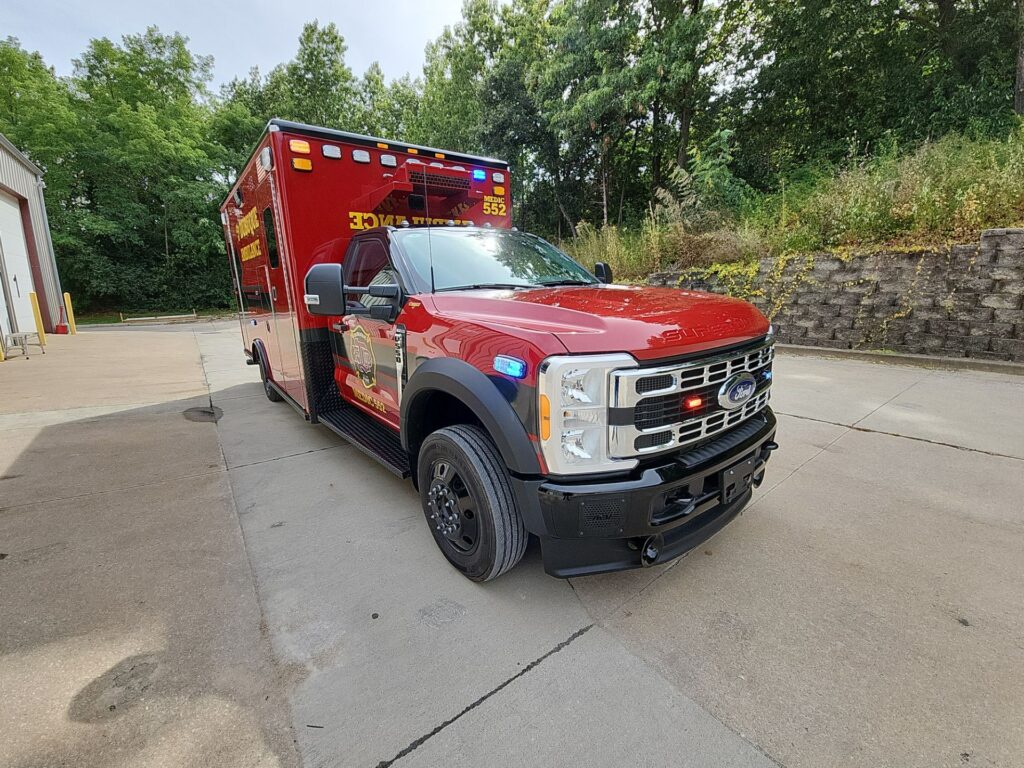 2023 Dubuque Fire Department Ford Type I AEV Traumahawk Custom Ambulances - American Response ...