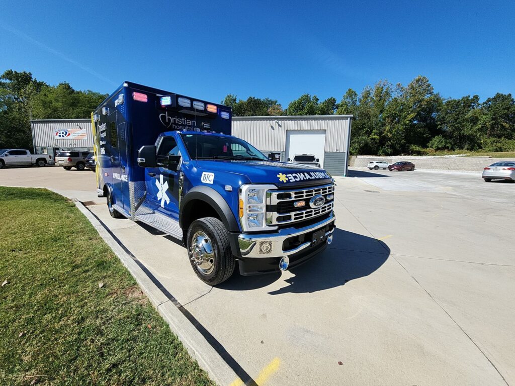 2024 Christian Hospital NE Ford Type I AEV Traumahawk Custom Ambulance ...
