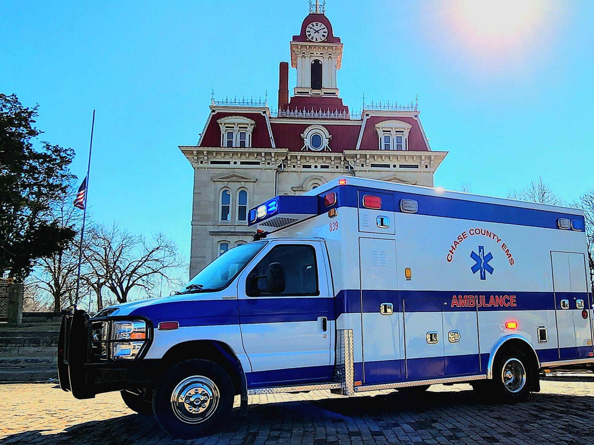 2025 Chase County EMS AEV Traumahawk Ford Type III Custom Ambulance ...