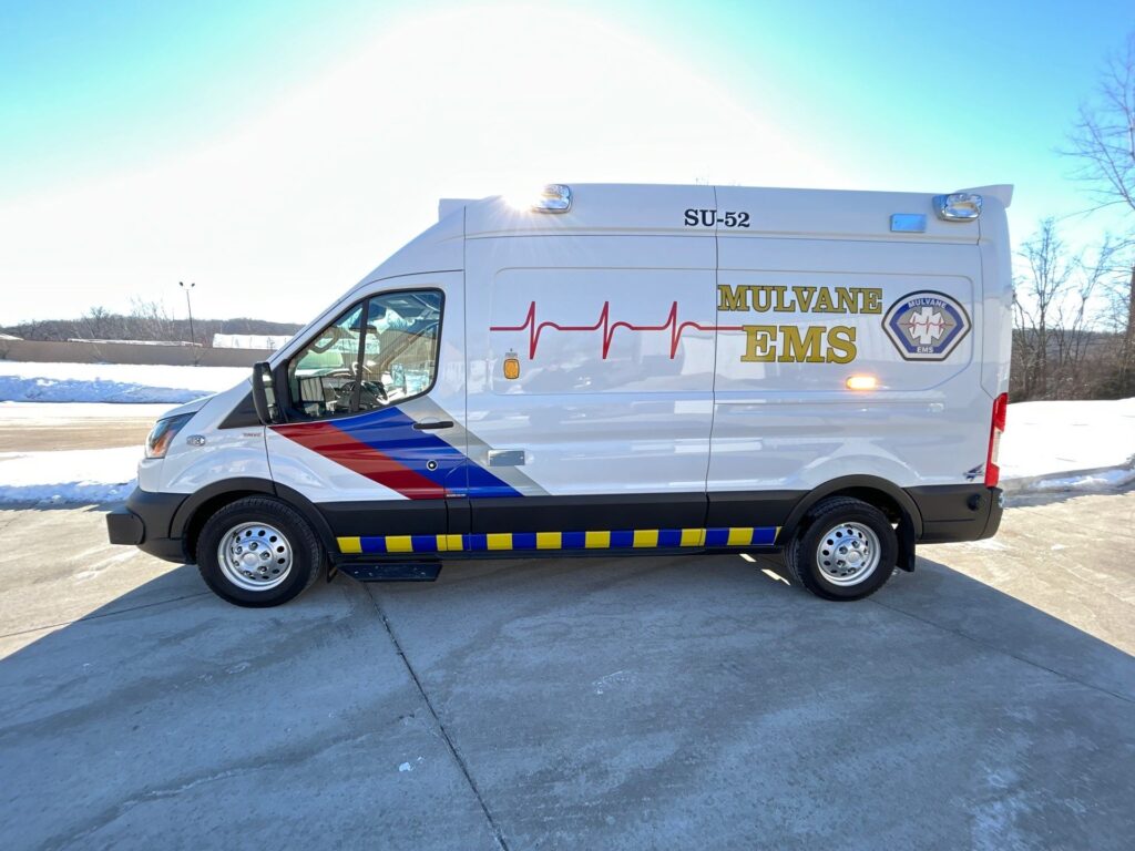 2024 Mulvane EMS Ford Type II AEV Custom Ambulance - American Response ...