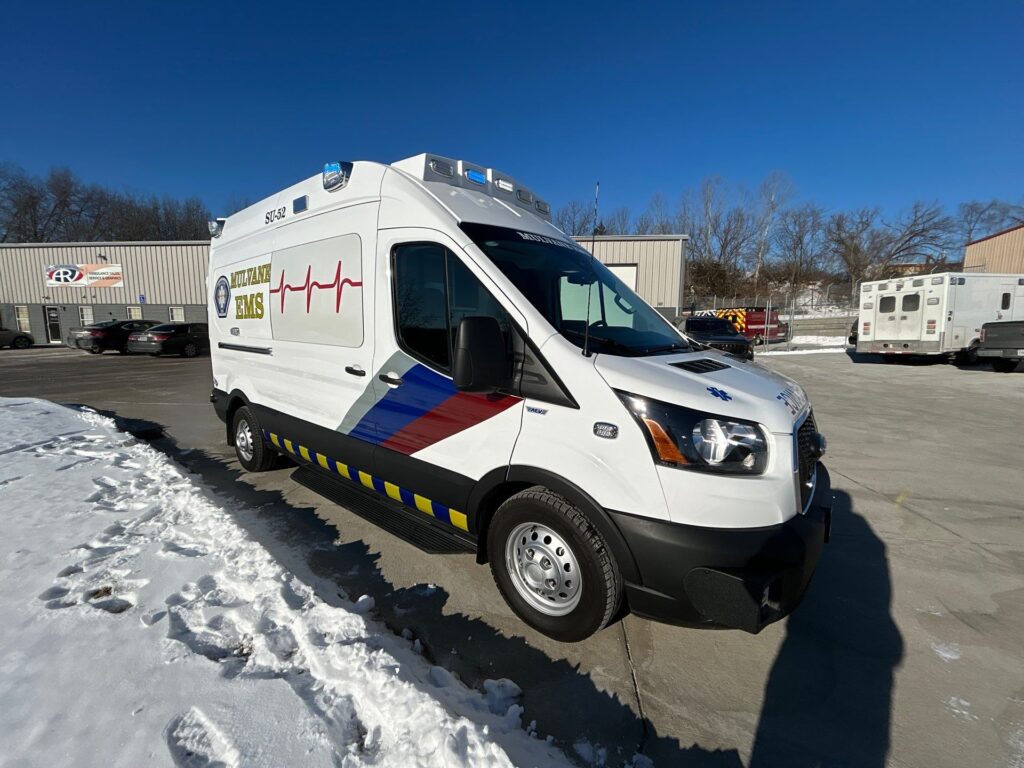 2024 Mulvane EMS Ford Type II AEV Custom Ambulance - American Response ...
