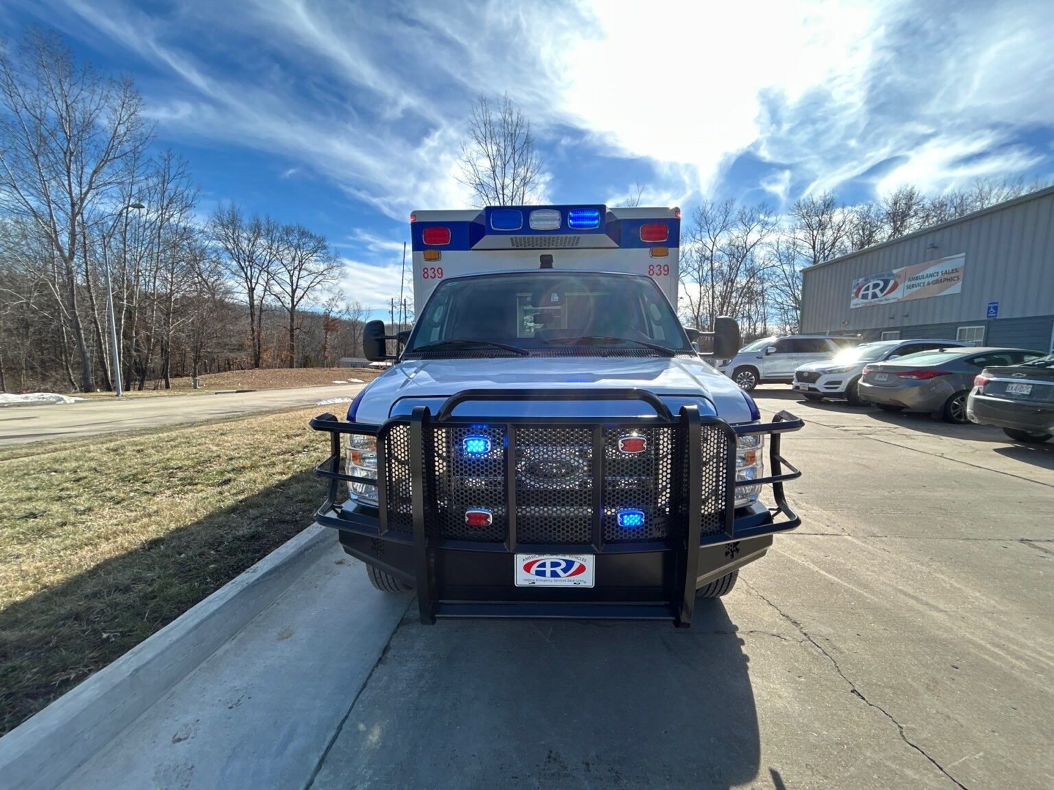 2025 Chase County EMS AEV Traumahawk Ford Type III Custom Ambulance ...
