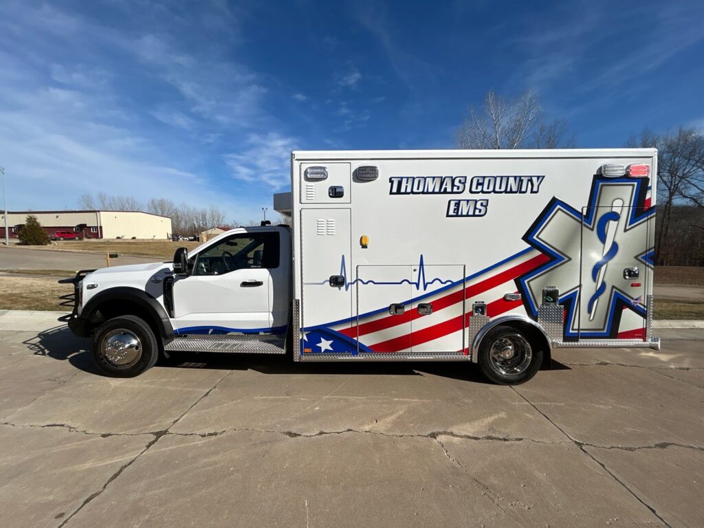 2024 Thomas County EMS Ford Type I AEV Traumahawk Custom Ambulance ...