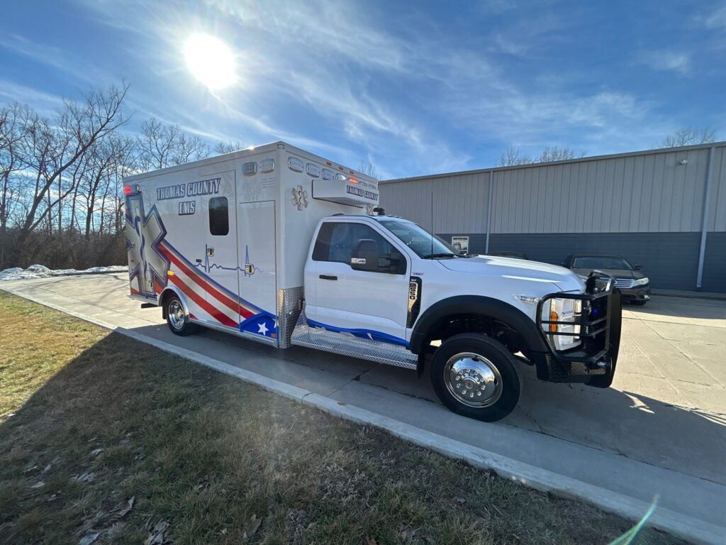 2024 Thomas County EMS Ford Type I AEV Traumahawk Custom Ambulance ...