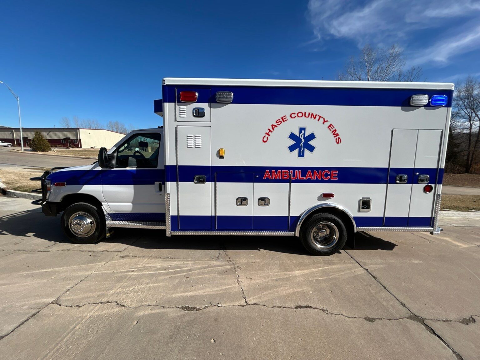 2025 Chase County EMS AEV Traumahawk Ford Type III Custom Ambulance ...