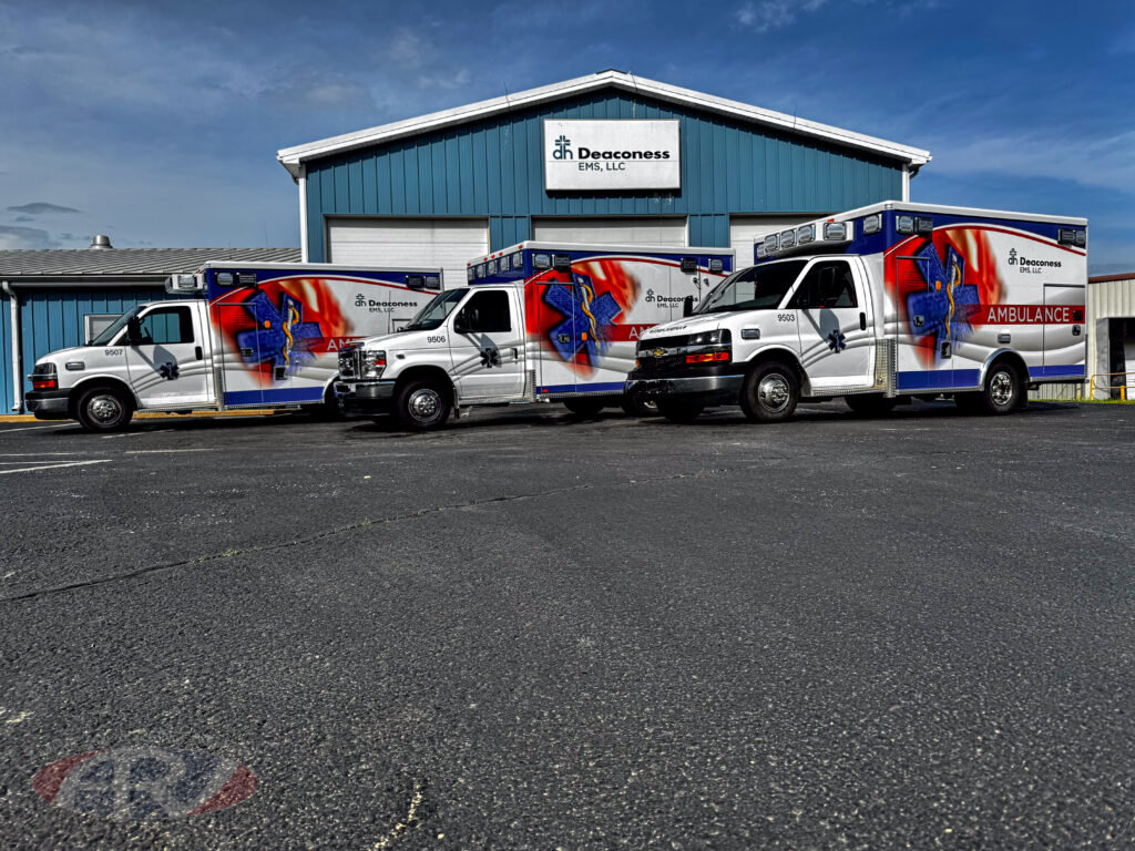 2025 Deaconess EMS AEV Traumahawk Ford Type III Custom Ambulance ...