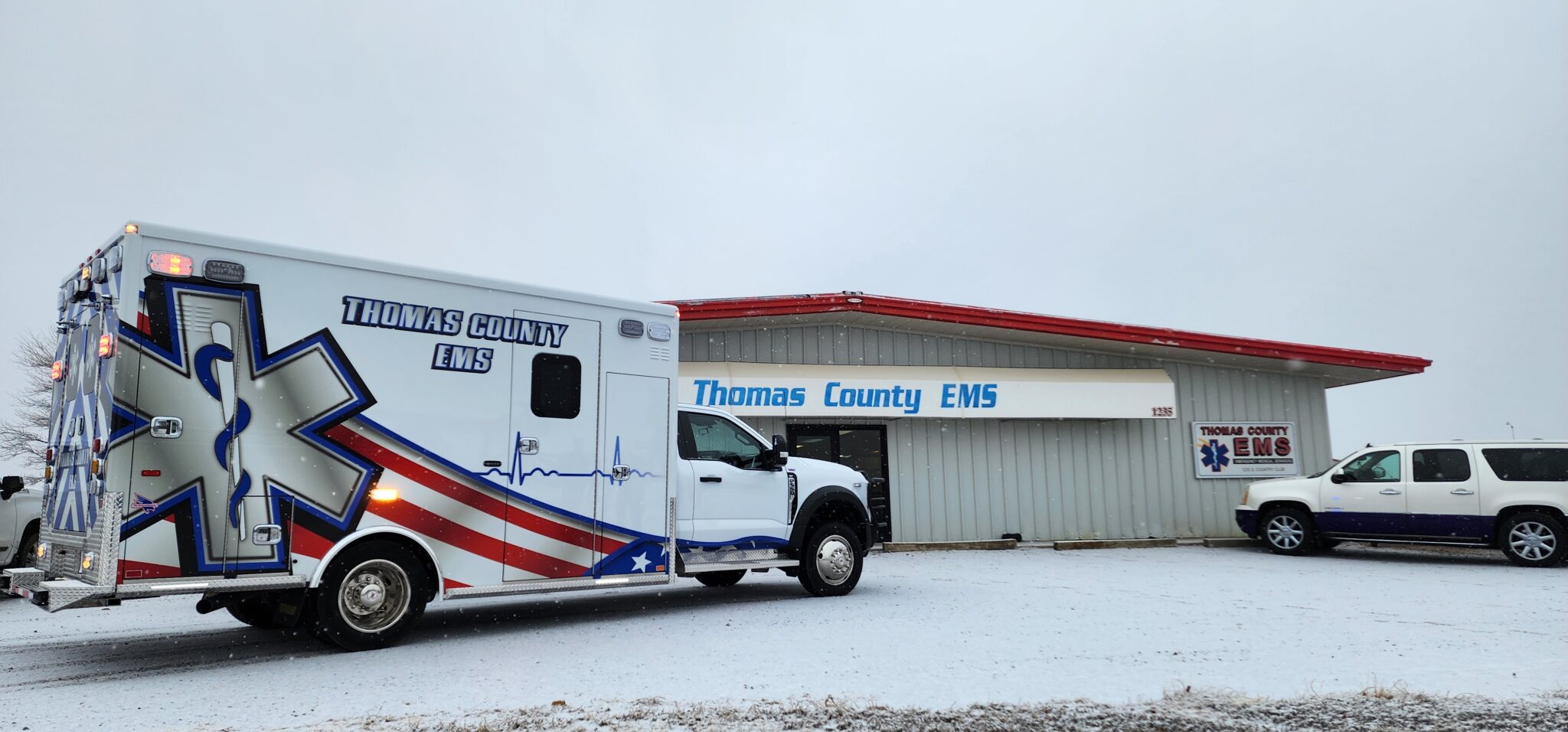 2024 Thomas County EMS Ford Type I AEV Traumahawk Custom Ambulance ...
