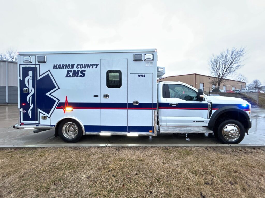 2024 Marion County EMS Ford Type I AEV Traumahawk Custom Ambulance ...