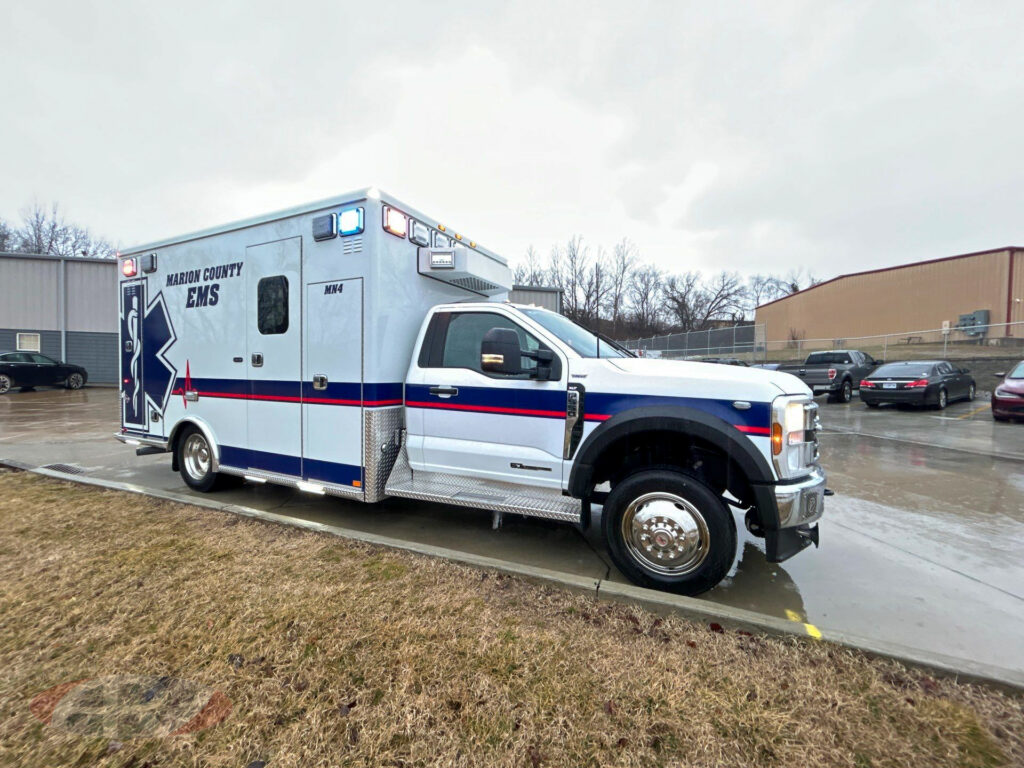 2024 Marion County EMS Ford Type I AEV Traumahawk Custom Ambulance ...