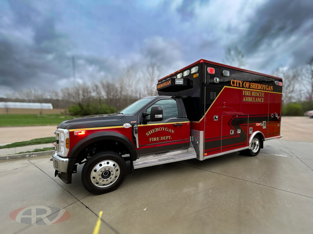 2024 City of Sheboygan Ford Type I AEV Traumahawk Custom Ambulance ...