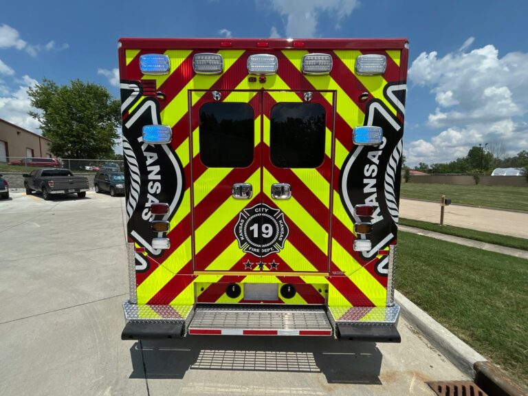 2024 KCKFD Ford Type I AEV Traumahawk Custom Remounted Ambulance ...