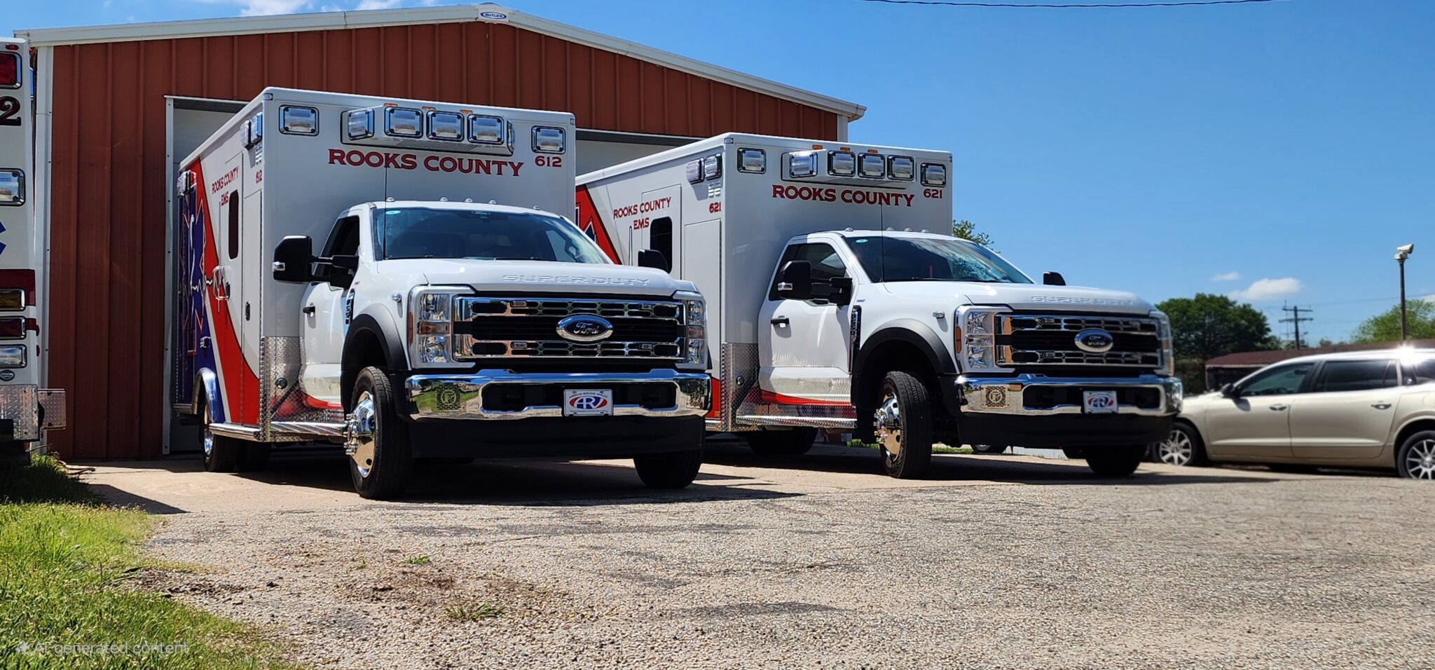 2024 Rook County EMS Ford Type I AEV Traumahawk Custom Ambulances ...