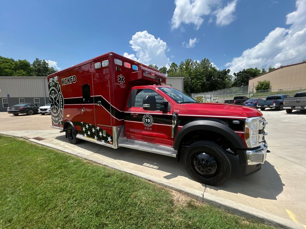2024 KCKFD Ford Type I AEV Traumahawk Custom Remounted Ambulance ...