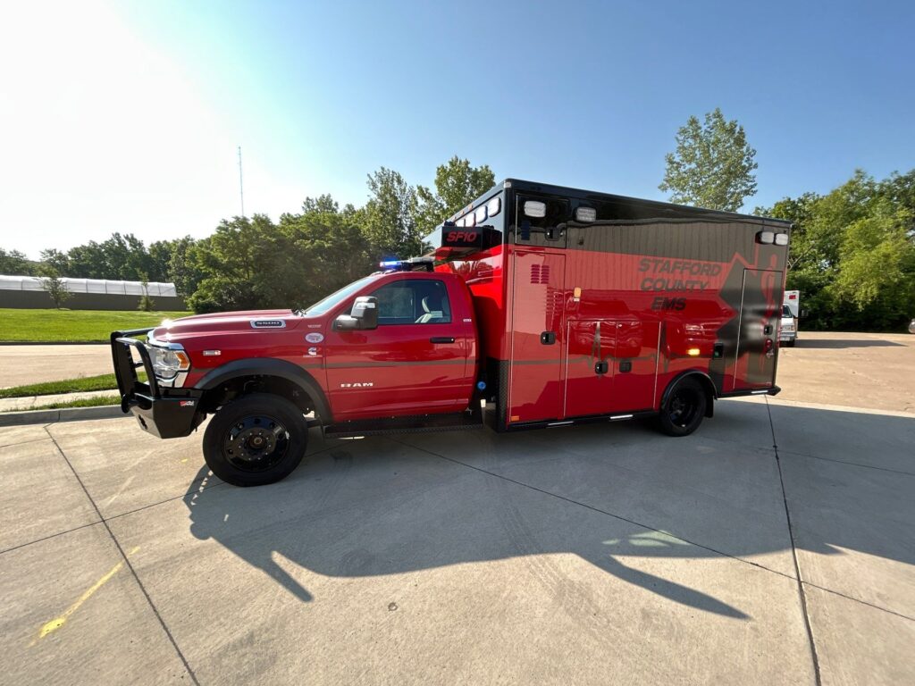 2024 Stafford County EMS Dodge Type I AEV Traumahawk Custom Ambulance ...