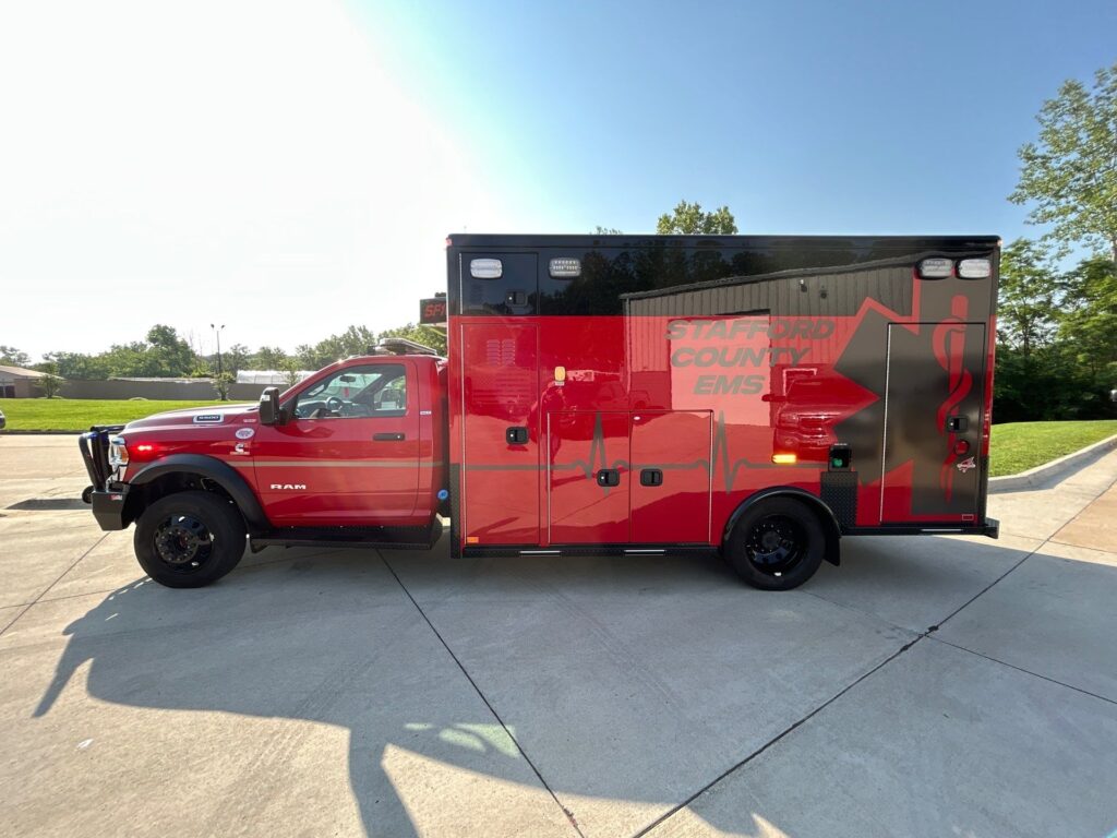 2024 Stafford County EMS Dodge Type I AEV Traumahawk Custom Ambulance ...