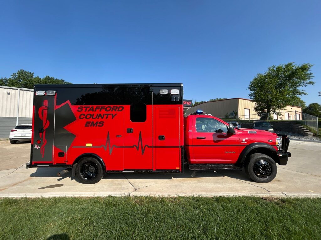 2024 Stafford County EMS Dodge Type I AEV Traumahawk Custom Ambulance ...