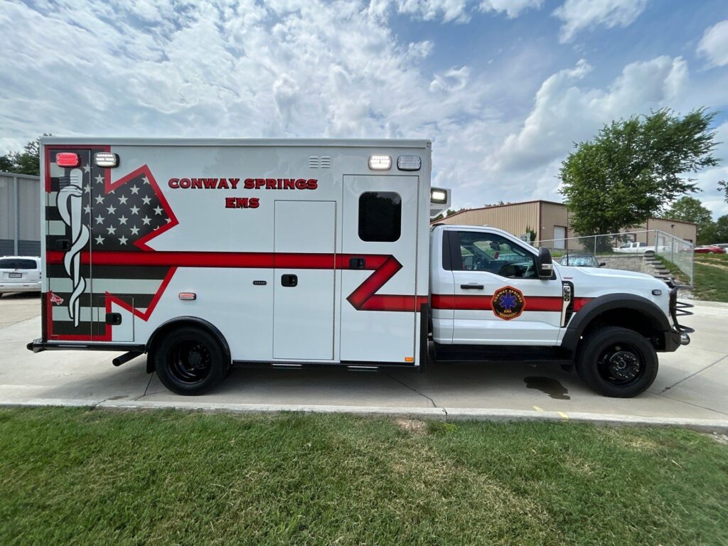2024 Conway Springs EMS Ford Type I AEV Traumahawk Custom Ambulance ...