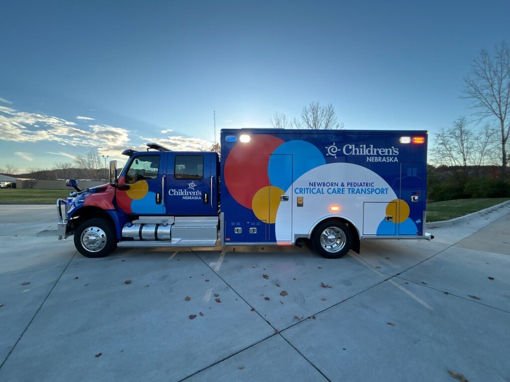 2025 Children's Nebraska Custom Medium Duty International Ambulance ...