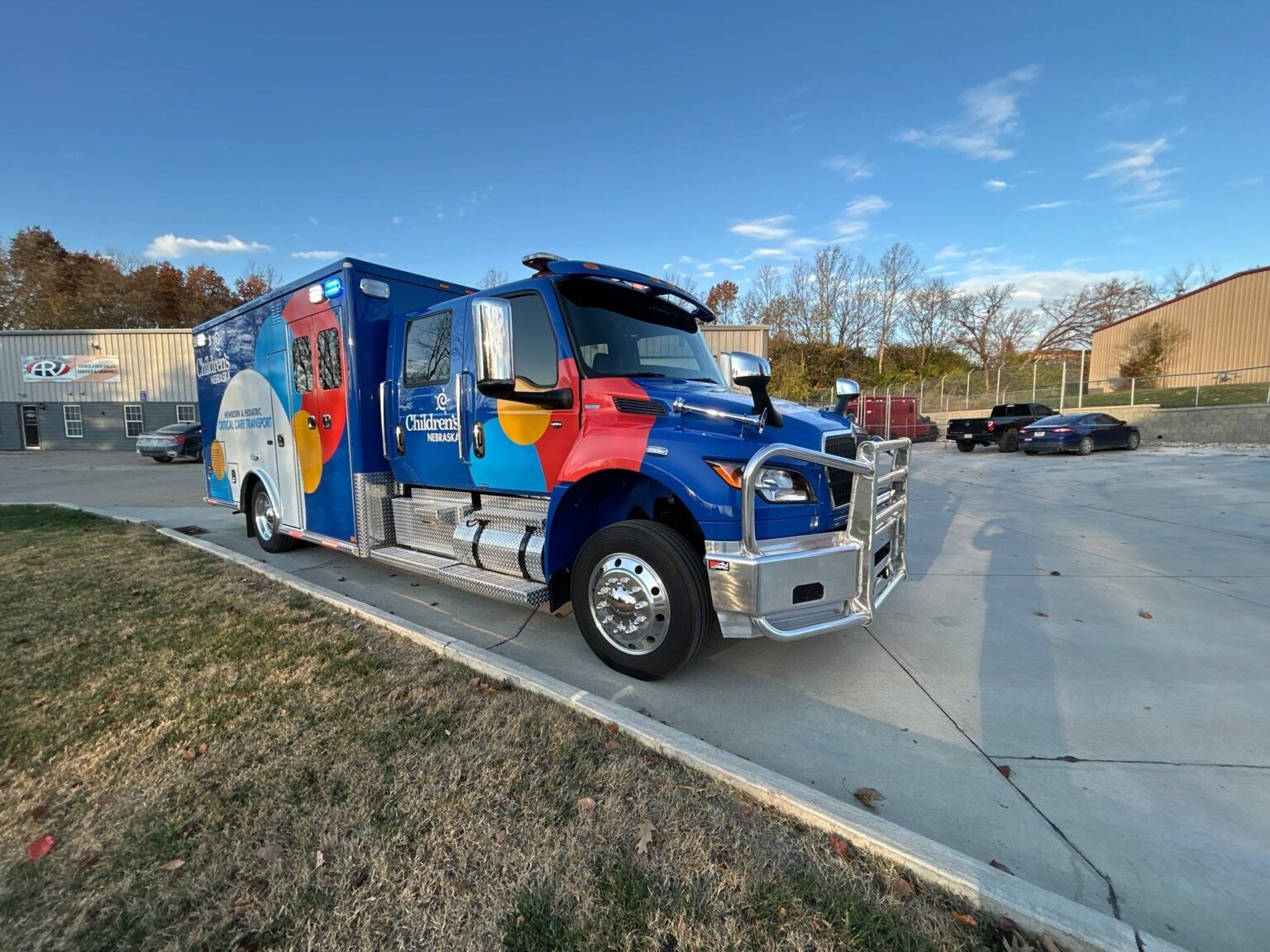 2025 Children's Nebraska Custom Medium Duty International Ambulance ...