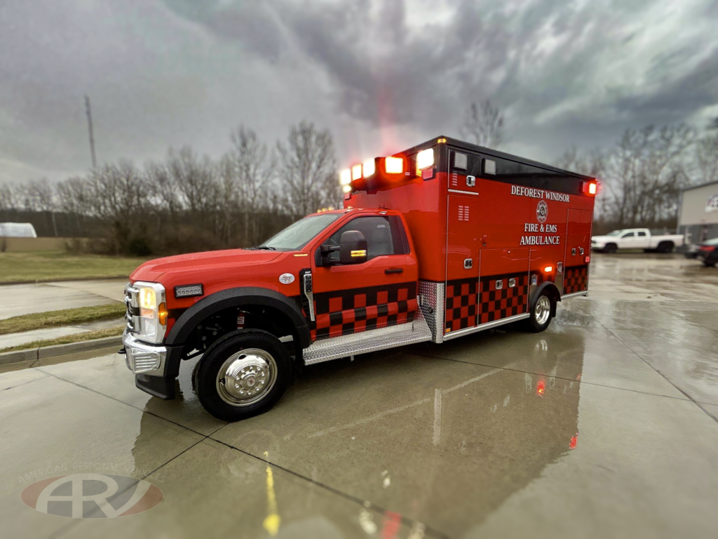 2025 Deforest Windsor Fire and EMS Ford Type I AEV Traumahawk Custom ...